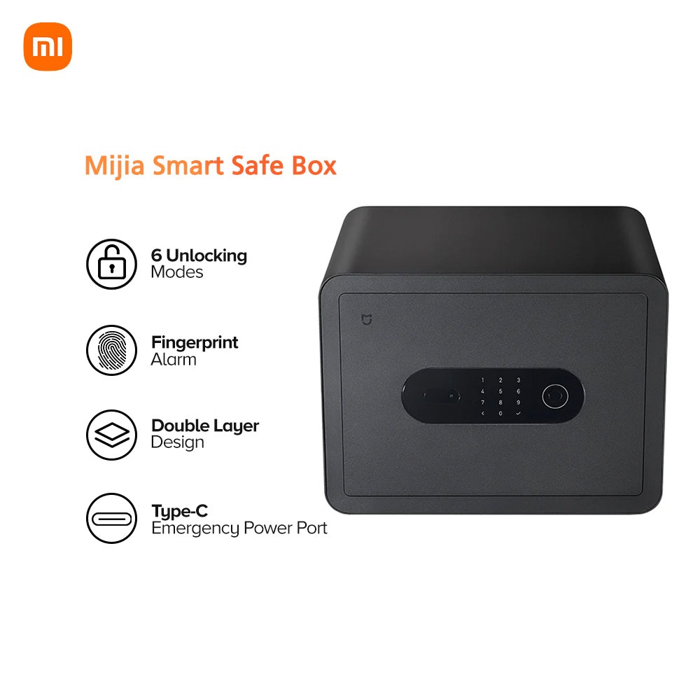 Xiaomi Mijia Smart Safe Box High | Shopee Philippines