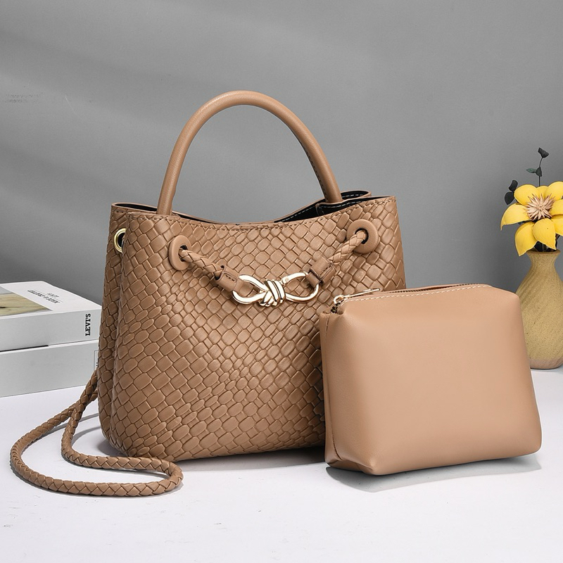 AW Set of two simple handwoven shoulder crossbody bags | Shopee Philippines