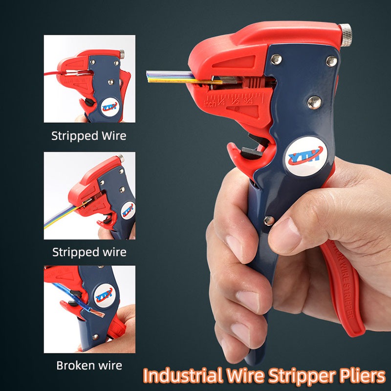Automatic Wire Stripper Industrial Wire Stripper Pliers Self-adjusting ...