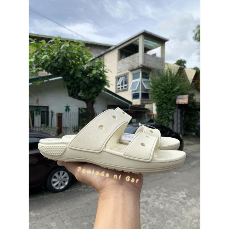 Original Crocs Classic Sandal - Bone | Shopee Philippines