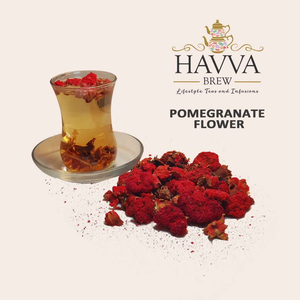 Havva Brew Pomegranate Flower Tea (Caffeine-Free) | Shopee Philippines