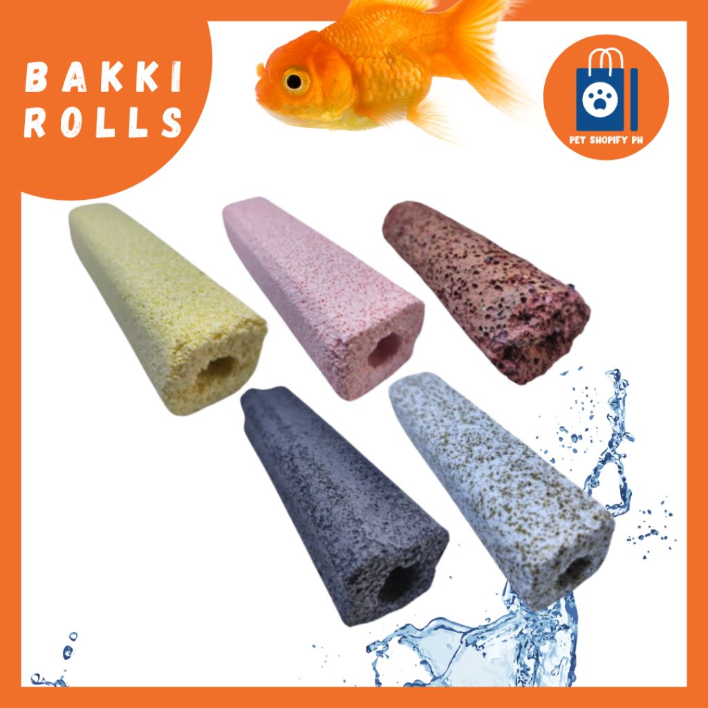 Premium Bakki Roll For Aquarium Activated Carbon Lava Peppered ...