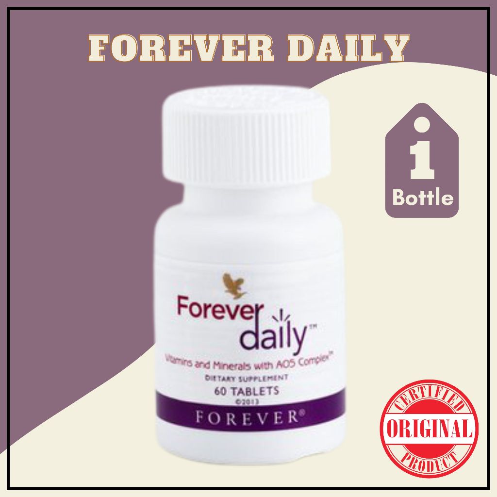Original Forever Living Daily Multivitamins | Shopee Philippines