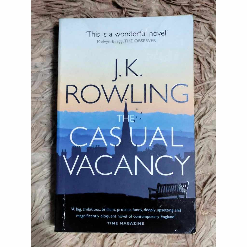 THE CASUAL VACANCY by J. K. ROWLING (Paperback / Preloved / S#2 ...