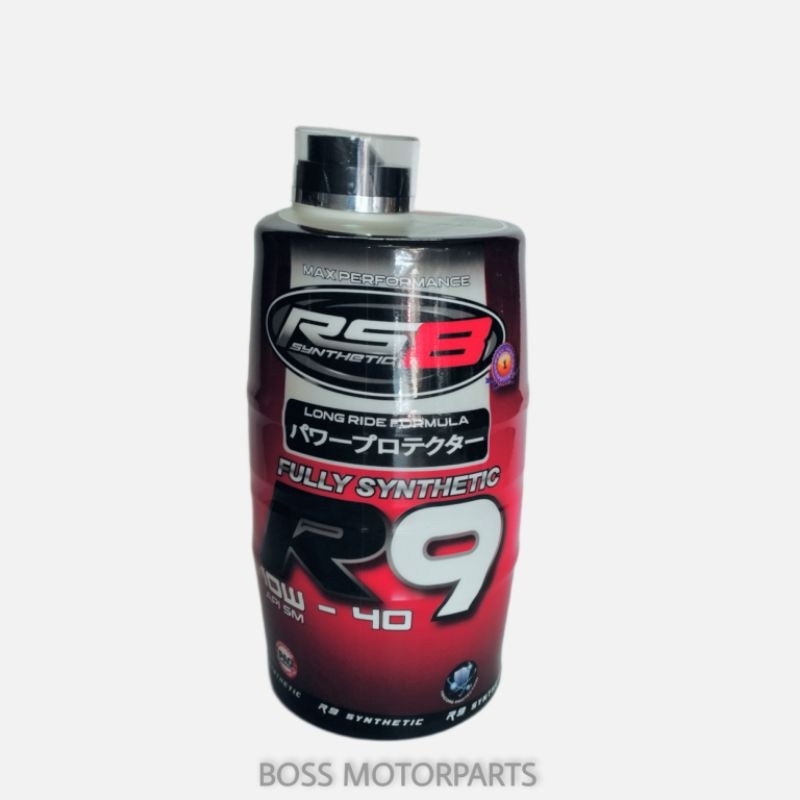 RS8 R9 FULLY SYNTHETIC OIL 10W - 40 800ML | Shopee Philippines