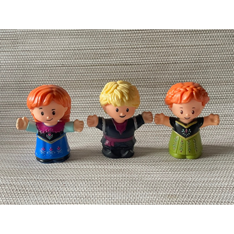 Fisher-Price Little People Disney Frozen Set Princess Elsa Ana Doll ...