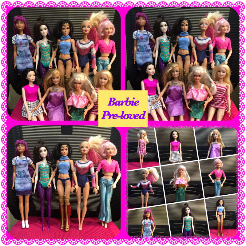 Barbie Doll Authentic Basic Barbie Ken Doll On Hand Mattel New Stocks ...