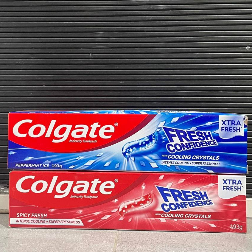 Colgate Fresh Confidence With Cooling Crystals Toothpaste Spicy fresh ...