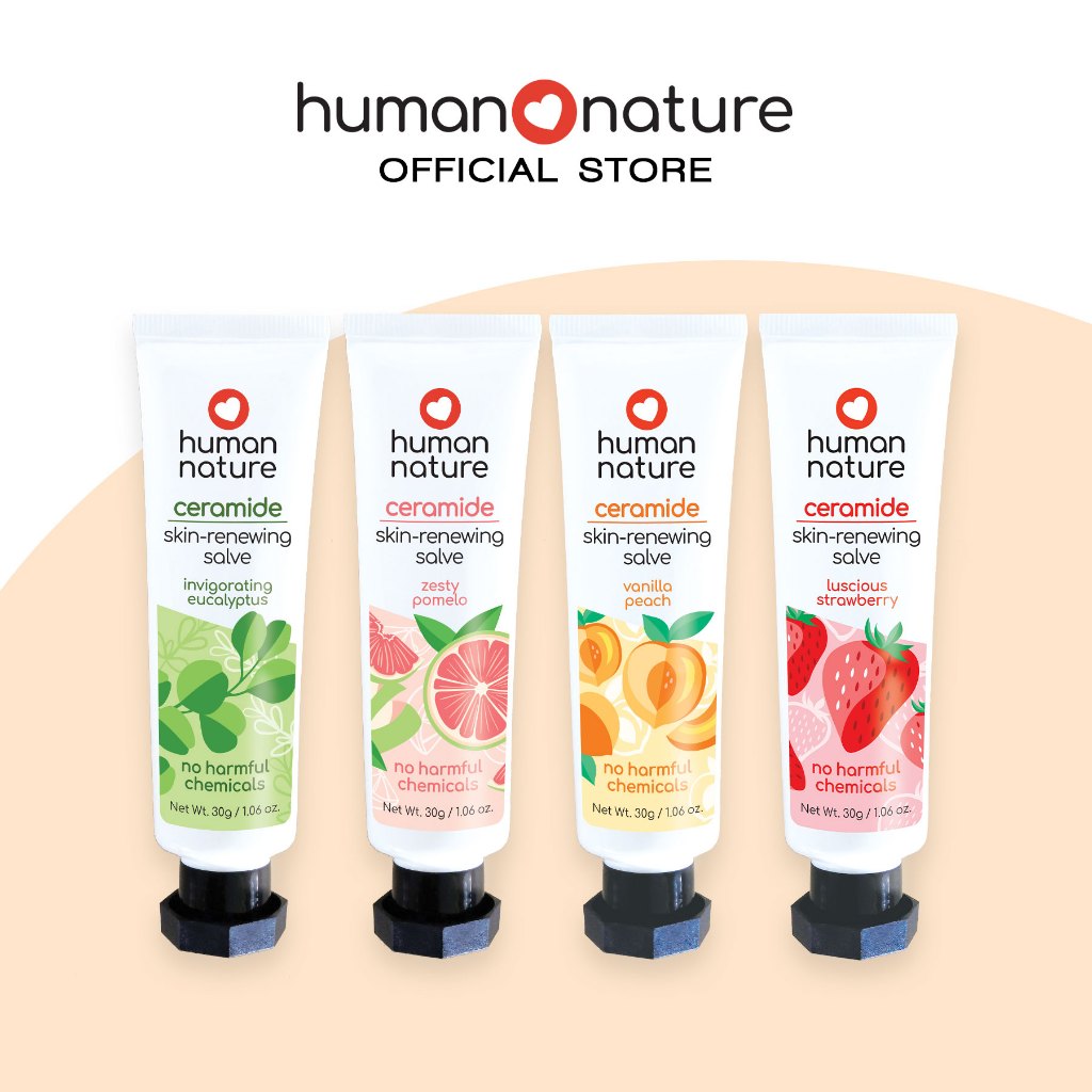 Human Nature Ceramide Skin-Renewing Hand & Foot Salve 30g (No Harmful ...