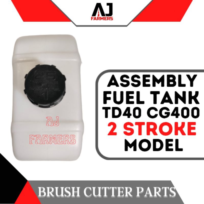 Assembly Fuel Tank Brush Cutter Grass Cutter TD40 CG400 2 Stroke ...