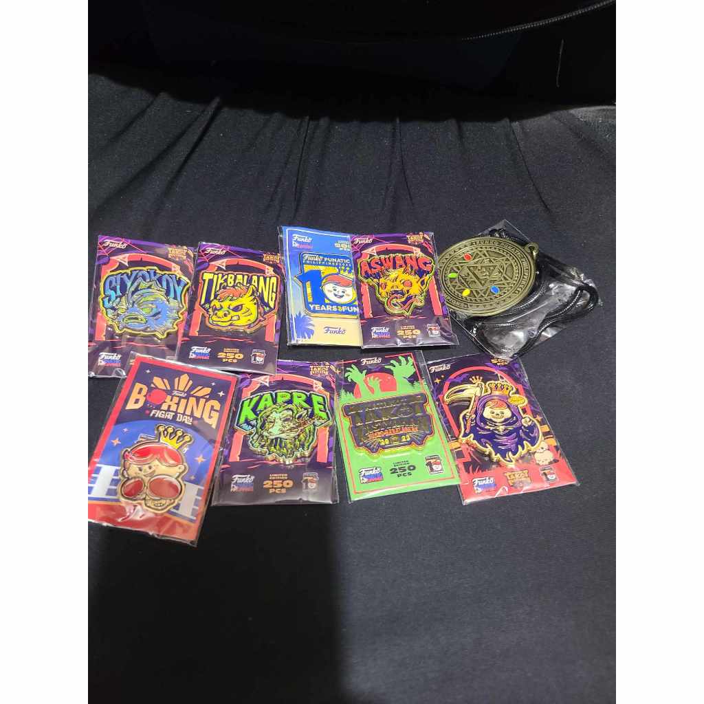 Funko Funatic Philippines Christmas Party 2023 Pin Aswang Siyokoy Kapre ...
