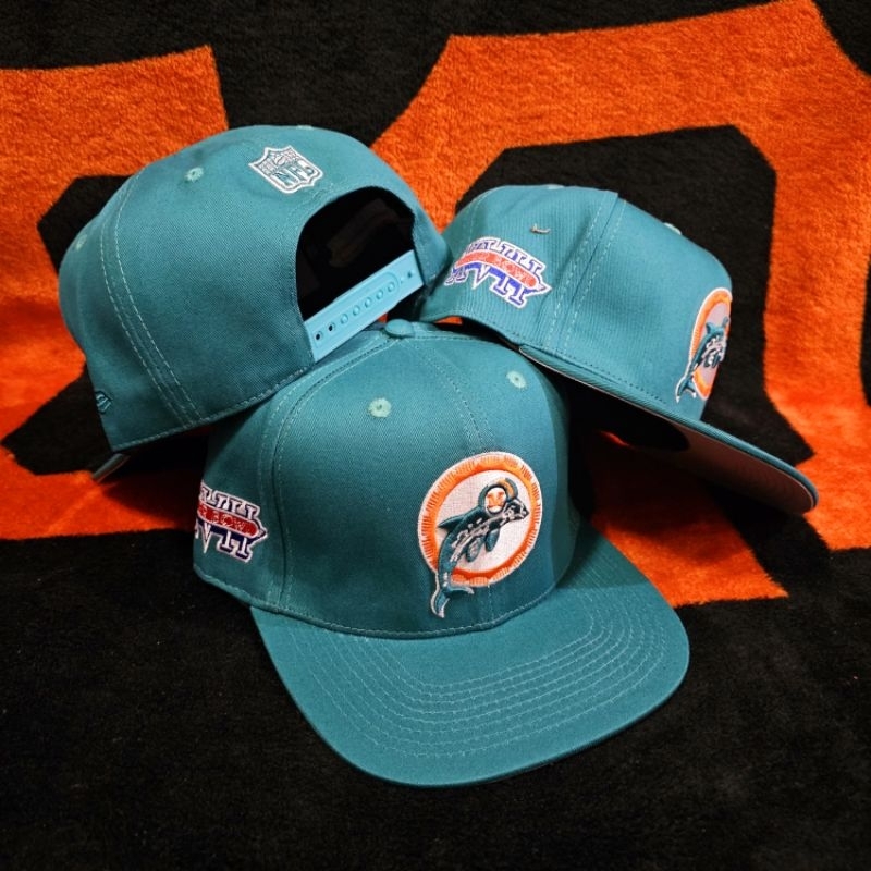 Logo Miami Dolphins Snapback Cap | Shopee Philippines