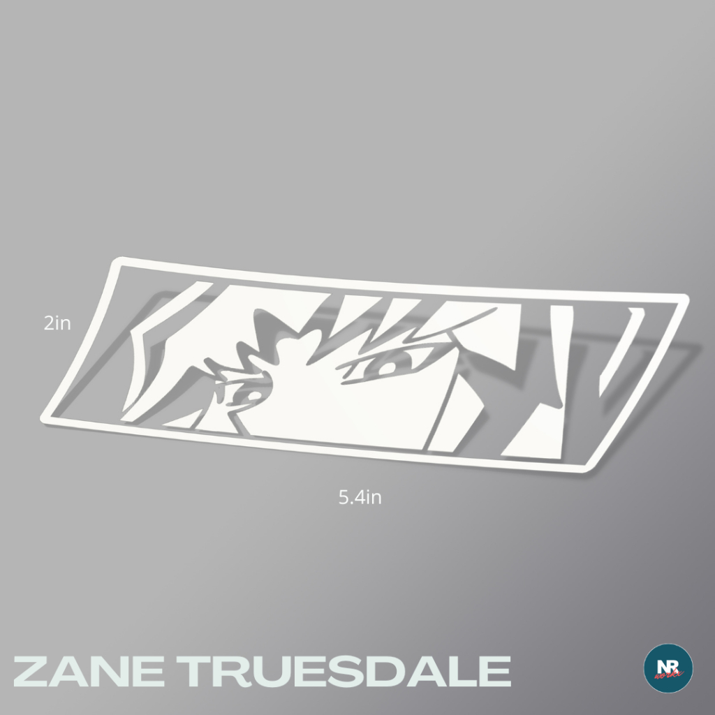 Zane Truesdale Yugioh Character Vinyl Decal Anime Waterproof Sticker ...