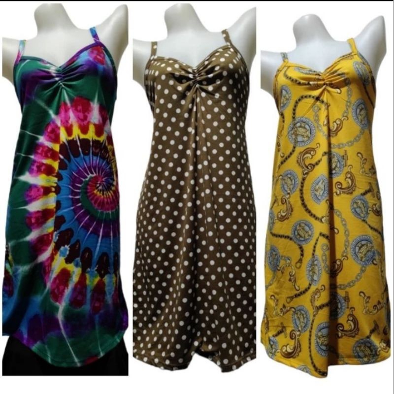 J&J Rtw Bestida Dress Pambahay // GARTERIZE V-NECK STYLE // Random ...