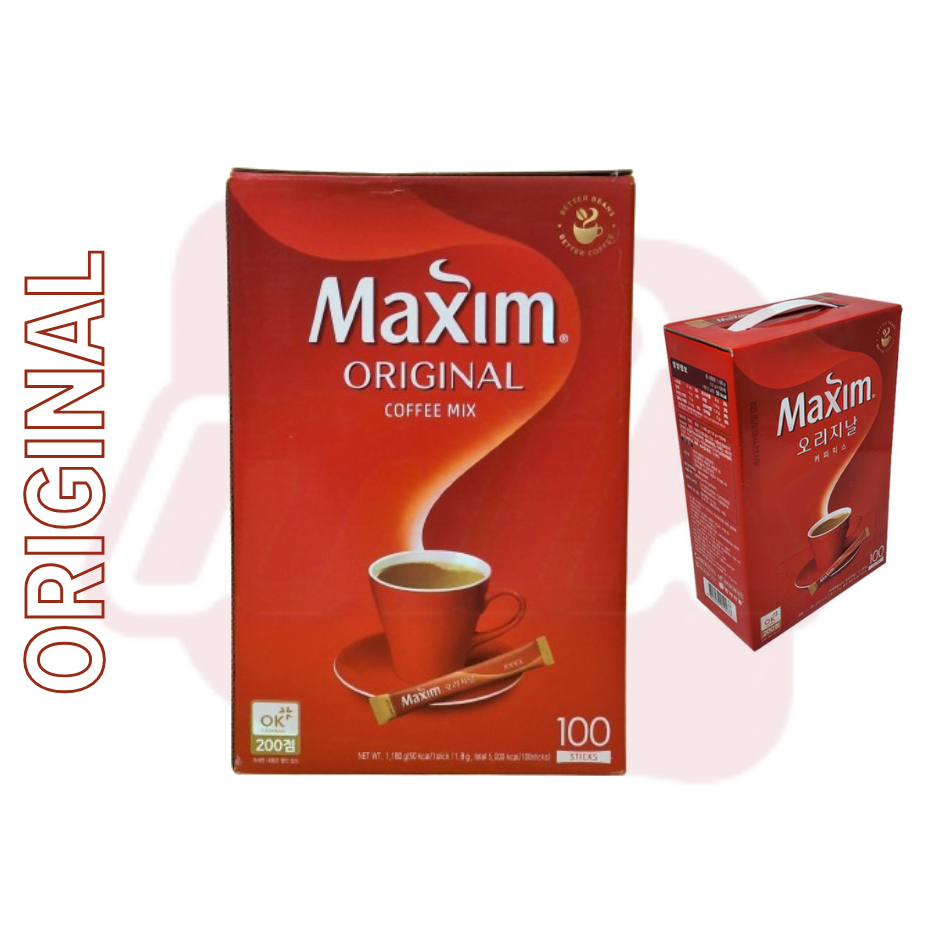 Maxim Coffee Mix 100s (3-in-1 Coffee Mix) | Shopee Philippines