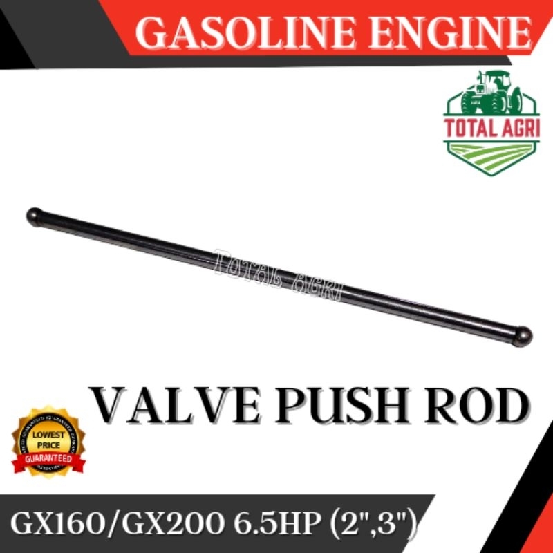 1 PC Valve Push Rod GX160 GX200 5.5HP 6.5HP 168F Gasoline Engine 2x2 ...