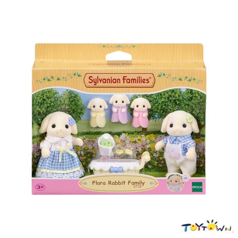 Sylvanian Families Flora Rabbit Family | Shopee Philippines