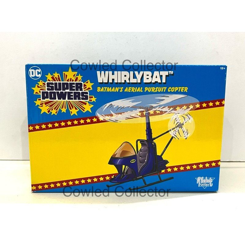 Mcfarlane Super Powers WHIRLYBAT (Batman’s Aerial Pursuit Copter ...