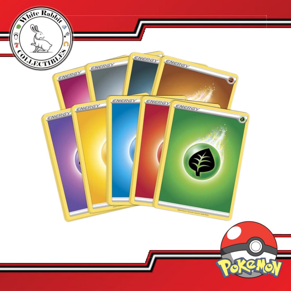 [Pokemon] [Card] Pokemon TCG Sealed Energy Pack 45pcs | 120pcs | Shopee ...