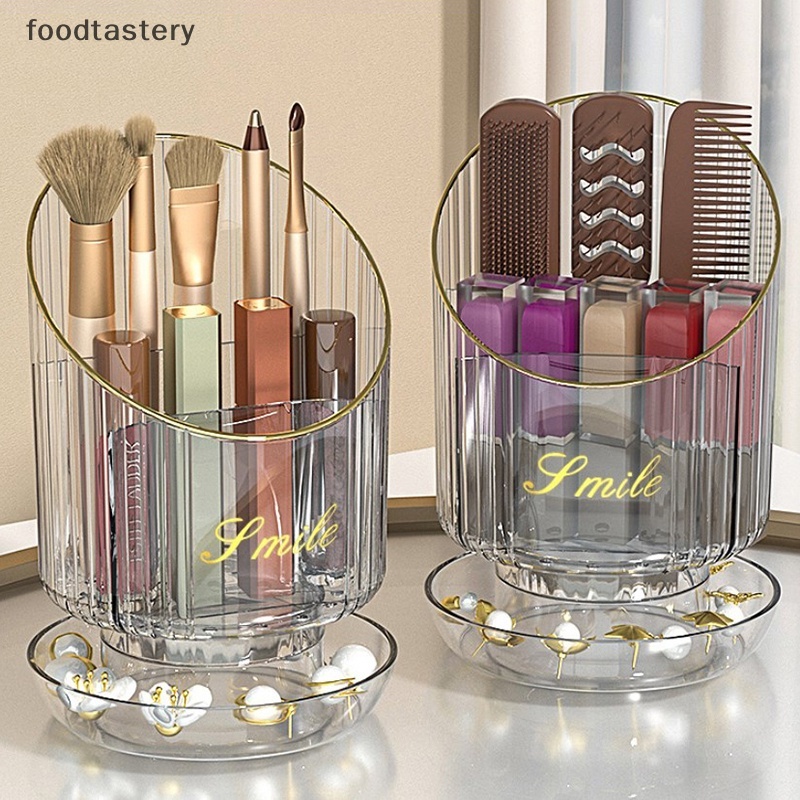 FTY 360° Rotag Makeup Brush Holder Cosmetic Organizer Lip Eyebrow ...