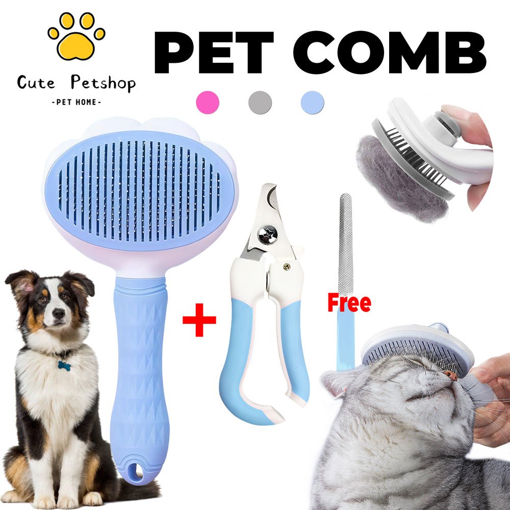 Pet Dog Comb Brush Dog Comb Brush For Dog Cat Hair Brush Comb For Dogs ...