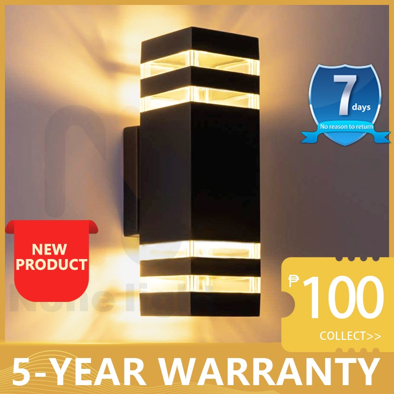LED wall light outdoor waterproof IP67 led wall lamp decorative light ...