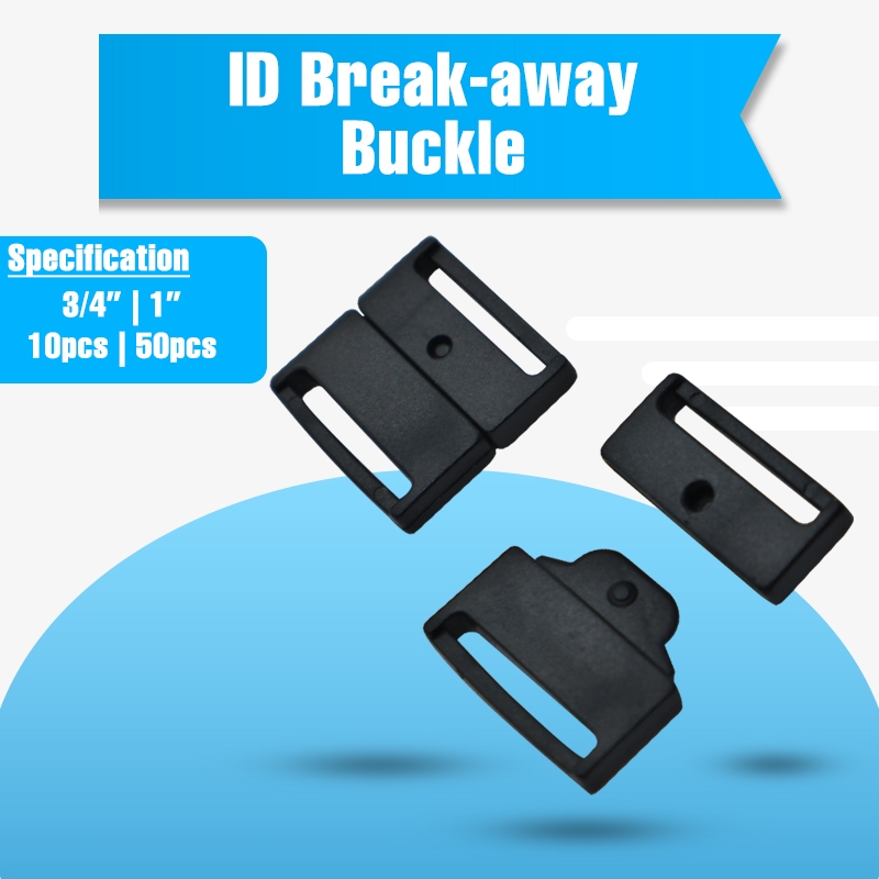 Breakaway Buckle 3/4 and 1inch Safety Clip 10pcs - 50pcs | Shopee ...