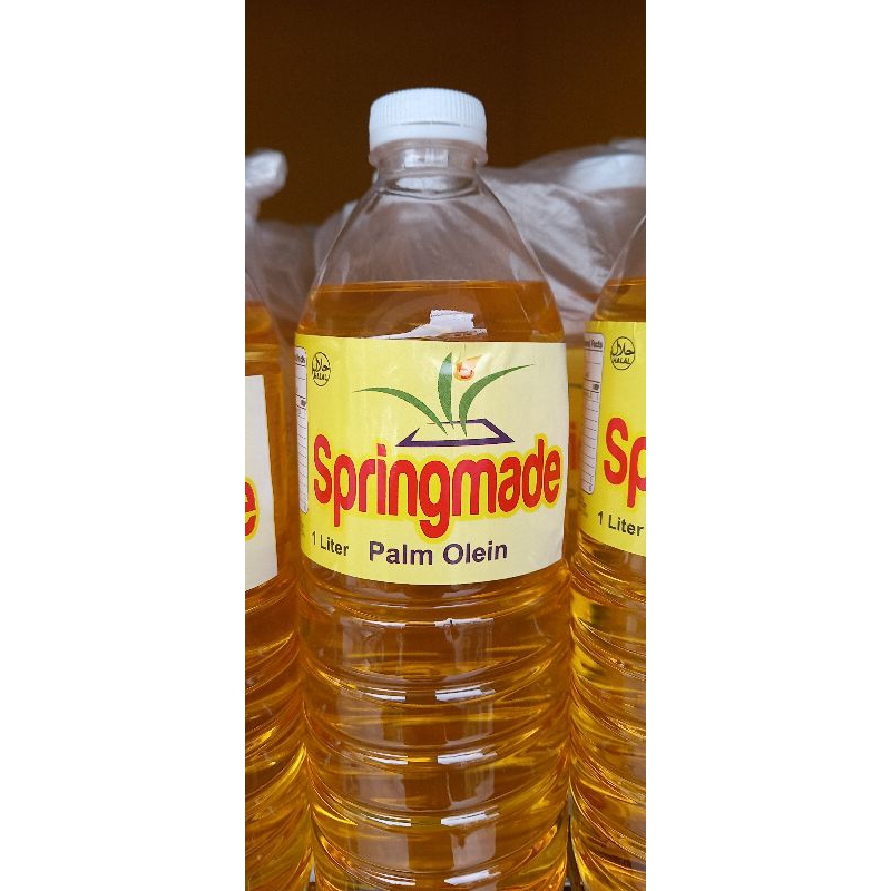Springmade Cooking Palm Oil 1 Liter (1 pc.) | Shopee Philippines