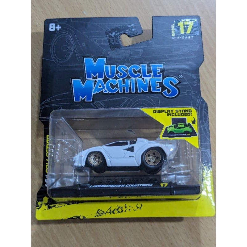 Muscle Machines Lamborghini Countach 1:64 collection | Shopee Philippines