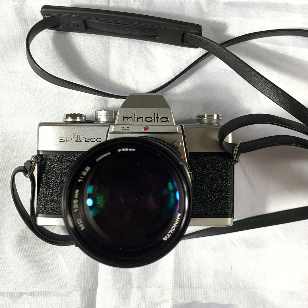 Minolta SRT 200 with 135mm f/3.5 Rokkor lens | Shopee Philippines