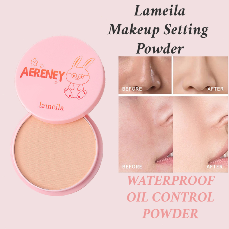 LAMEILA Pressed Powder Waterproof Oil Control Concealer Powder | Shopee ...
