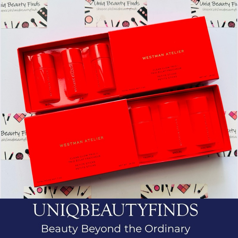Westman Atelier Mini Contour, Highlight & Blush Trio | Shopee Philippines
