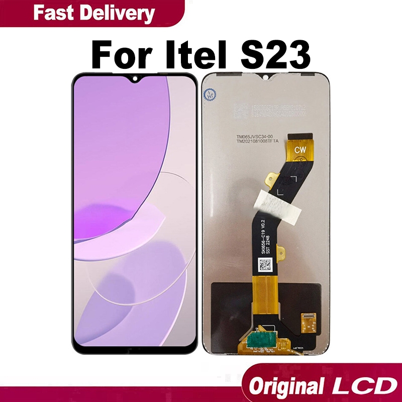 Itel S23 LCD Display Touch Screen Digitizer Assembly Replacement ...