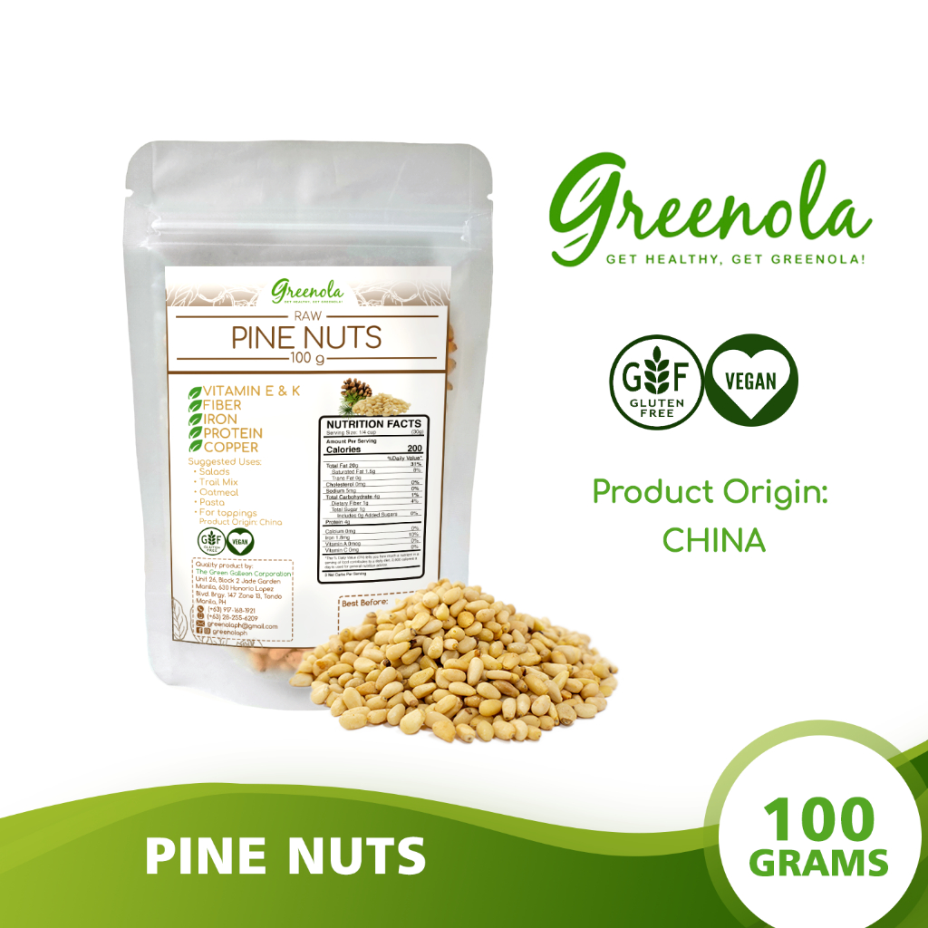 Greenola Pine nuts 100g | Shopee Philippines