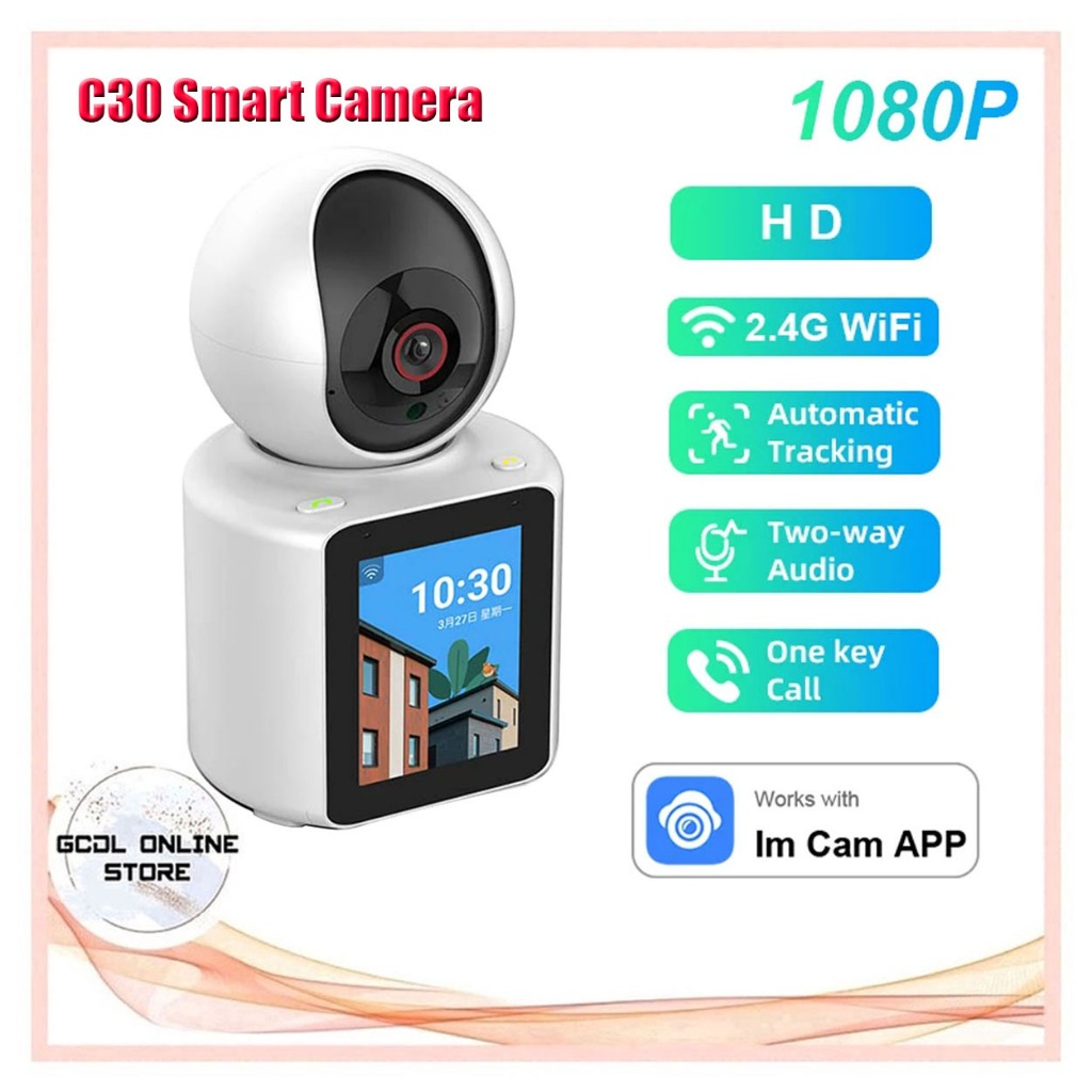 CCTV C30 WIFi 1080P IP Home Security Camera Two-way Video Surveillance ...