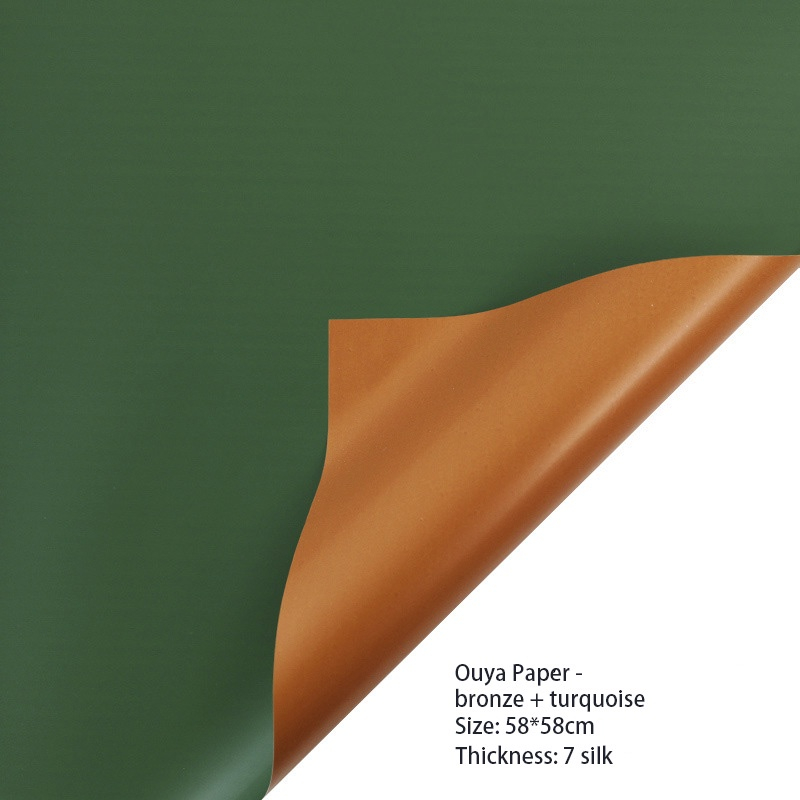 SURE 20 pcs Two-Sided Colored Flower Wrappers 58*58cm Gift Wrapping ...