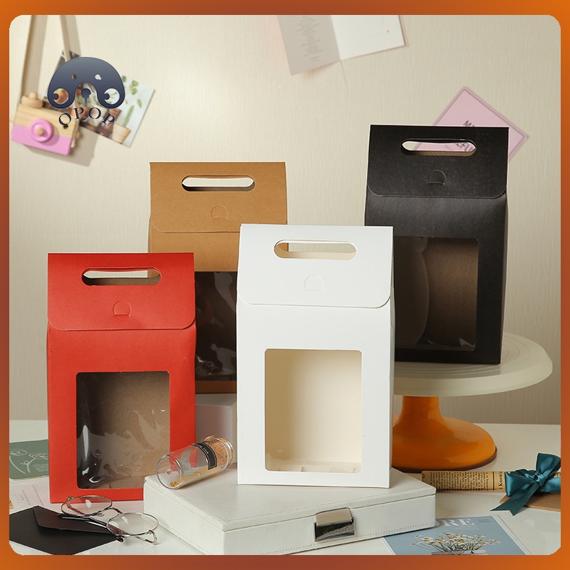 Gift Box With Handle Biscuit Box Wedding Banquet Baking Cake Box Gift ...