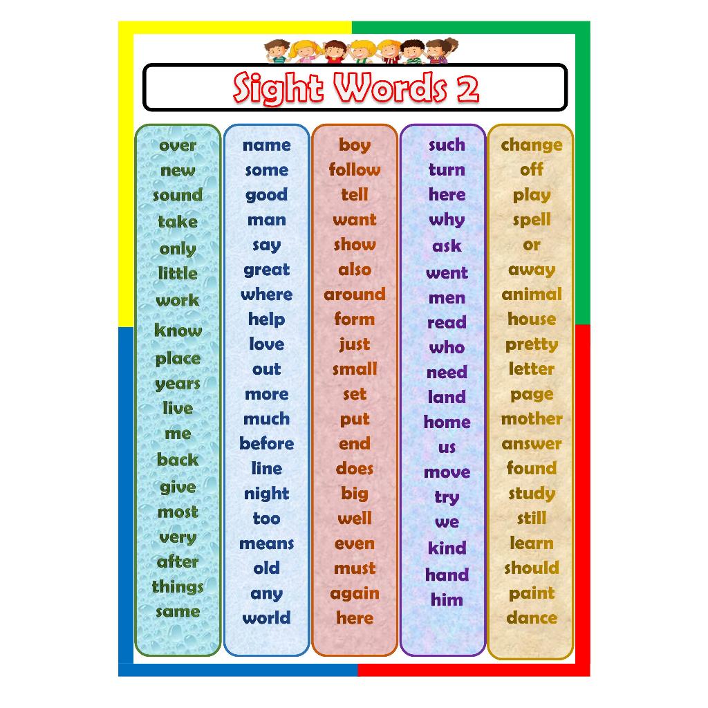 Laminated Educational Chart - Reading Category - A4 - with random ...