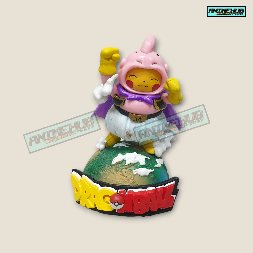 Dragon Ball Majinboo x Pikachu PVC Statue GK WS Knock Off | Shopee ...
