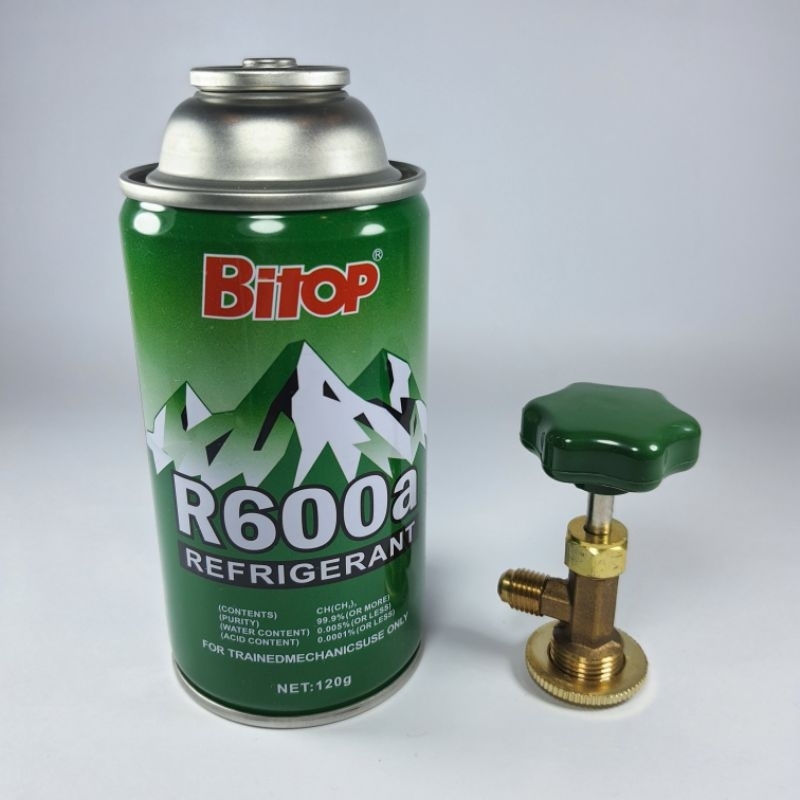 R600 Freon Canister / R600 Valve / Set of R600 with Valve | Shopee ...
