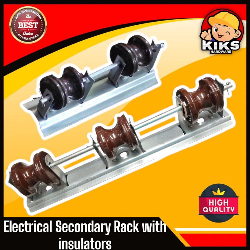 Electrical secondary rack 2pole 3pole set with porcelain spool ...