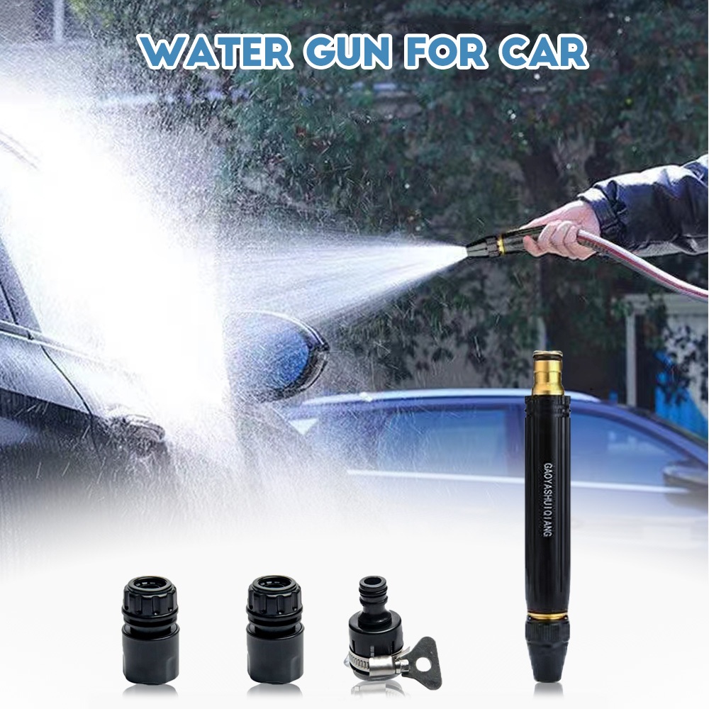 Tecco Carwash Spray Gun Hose Nozzle Pressure Water Jet Car Wash Gun ...
