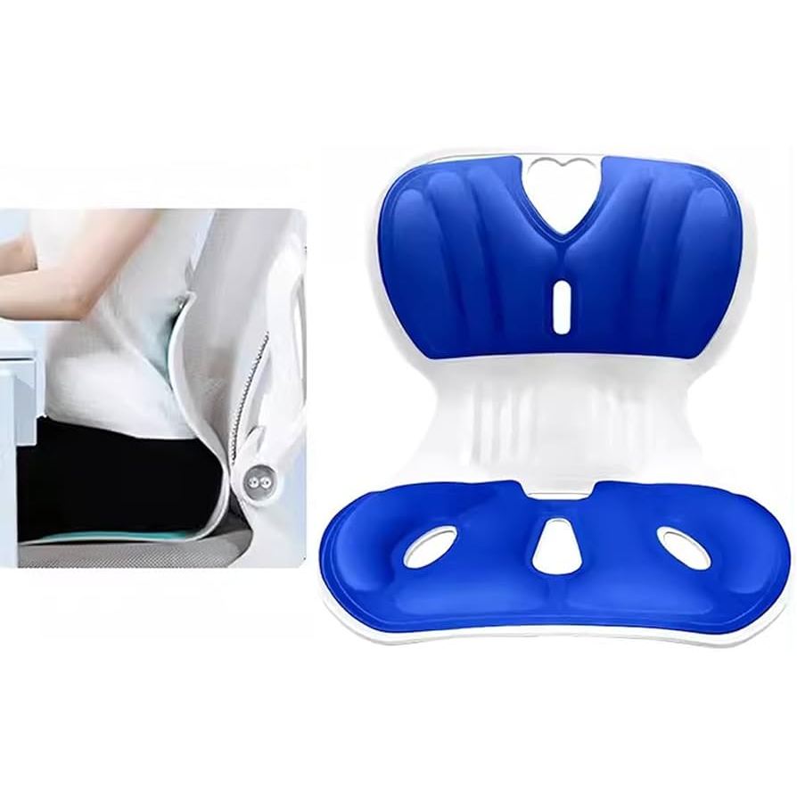 Posture Corrector Chair Lumbar Back Support Chair Cushion Curable Chair ...
