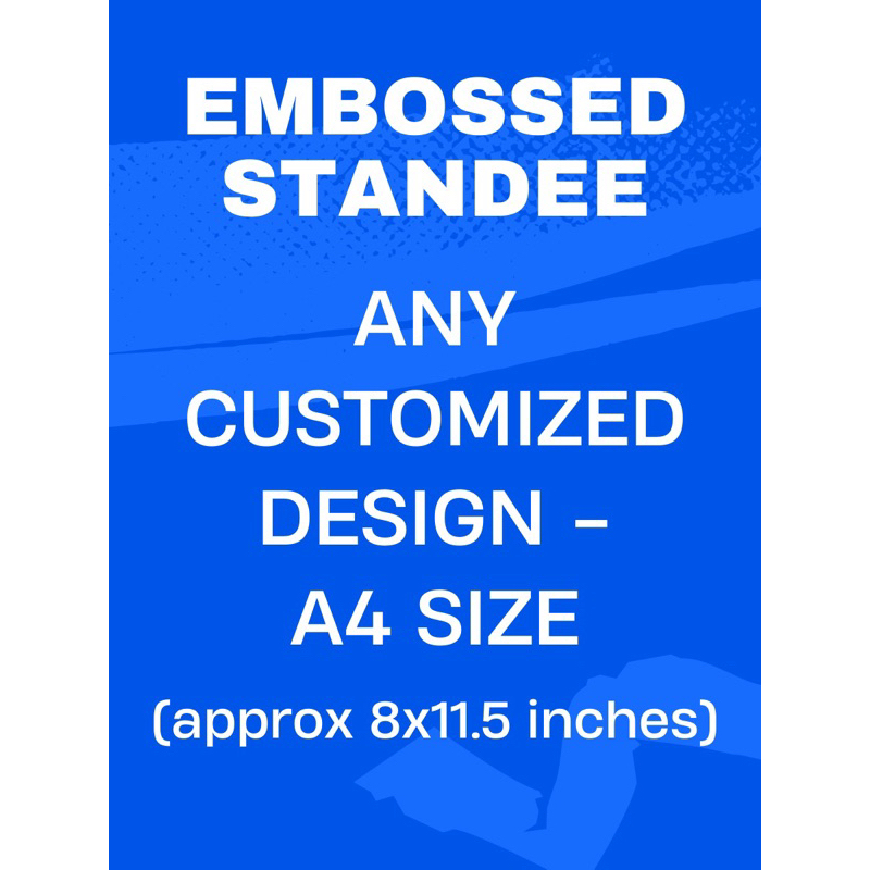 Embossed Gcash and Bank Standee A4 Size (8x11.5inches) | Shopee Philippines