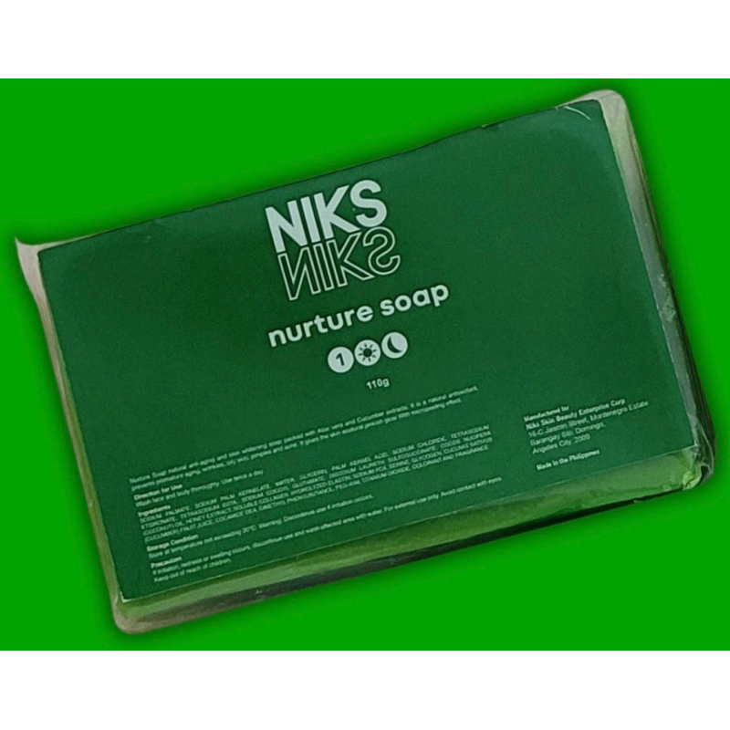 NIKS SKIN NURTURE SOAP | from Nurture Kit | Shopee Philippines