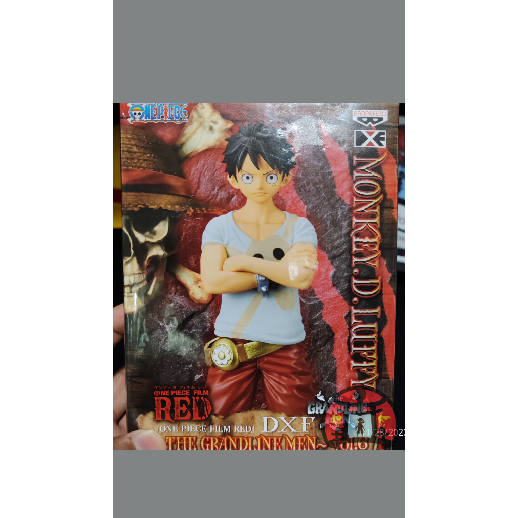 One Piece FILM RED DXF - THE GRANDLINE MEN vol.6 Monkey D. Luffy | Shopee Philippines