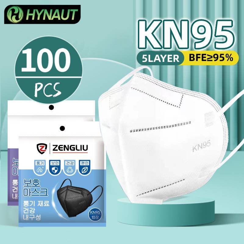 HYNAUT Face Mask 100PCS Kn95 Facemask 5 Layers Protective N95 Facemask ...