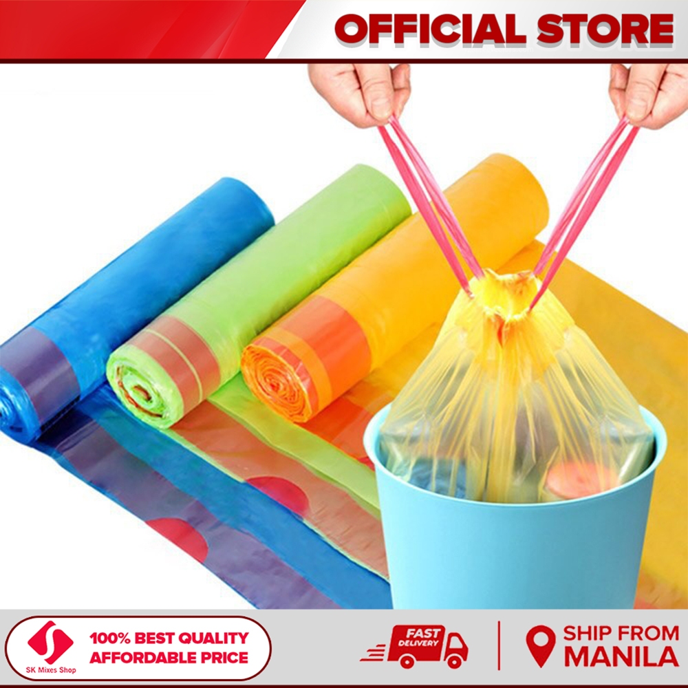 SK Mix Garbage Plastic Bag Drawstring Multifunctional Plastic Bag 1 ...