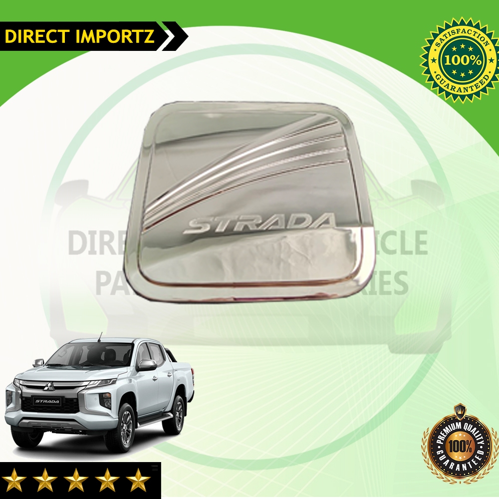 Mitsubishi Strada 2019 to 2023 Gas Tank Garnish Cover Chrome 2020 2021 ...