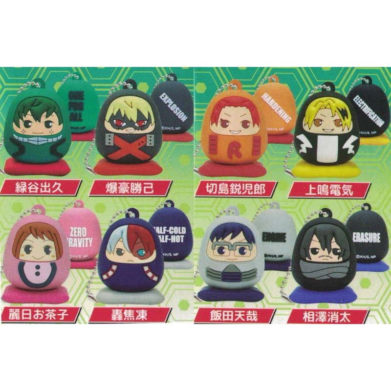 MHA Daruma Figure Charm Collectible (Jump Store Japan Exclusive) (My ...